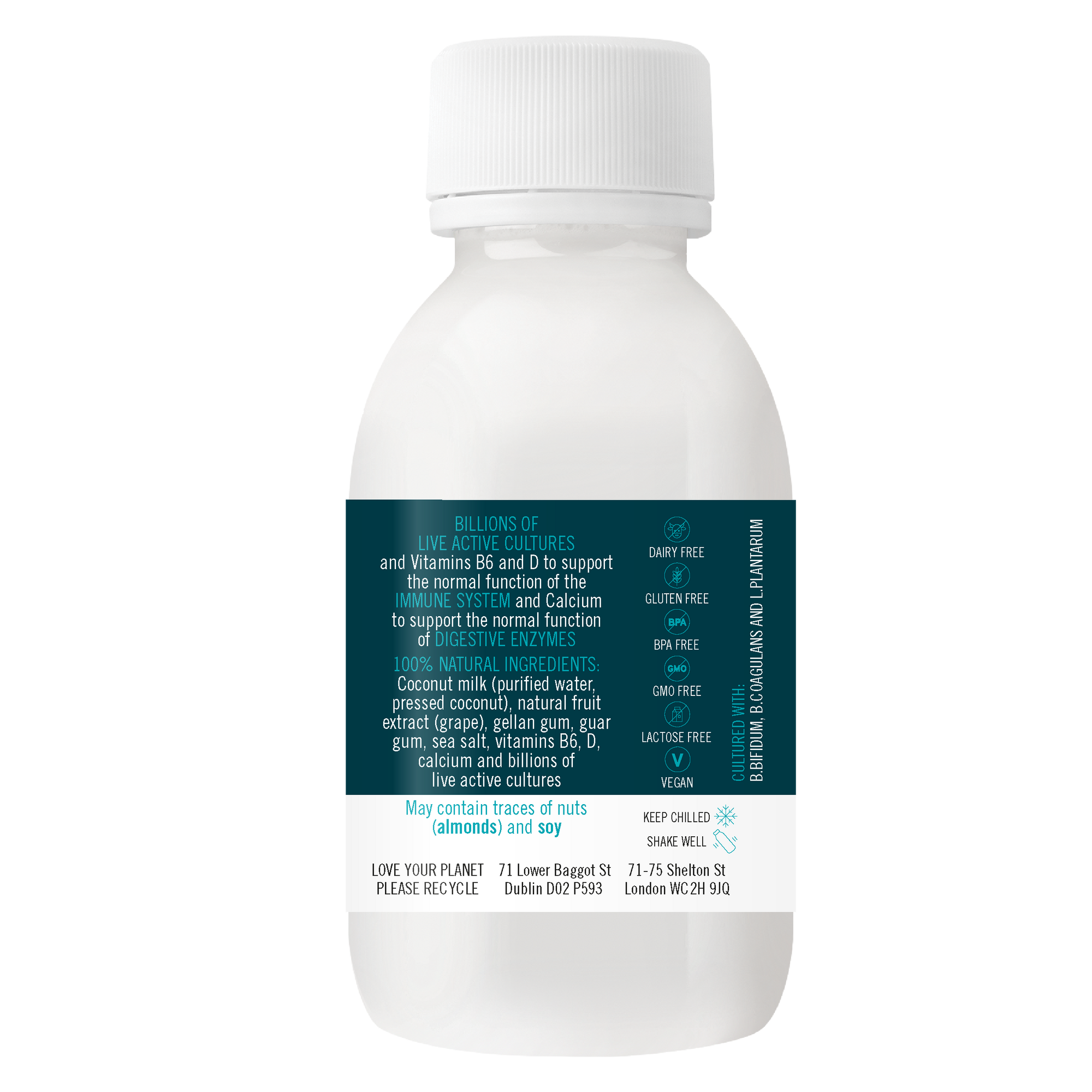 Biomel Dairy-Free Probiotic Shots Mixed Flavours (14 Shots x 125ml ...