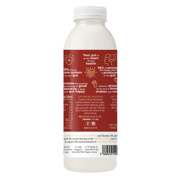 Biomel Dairy-Free Probiotic Drinks Mixed Flavours (9 Bottles x 510ml ...